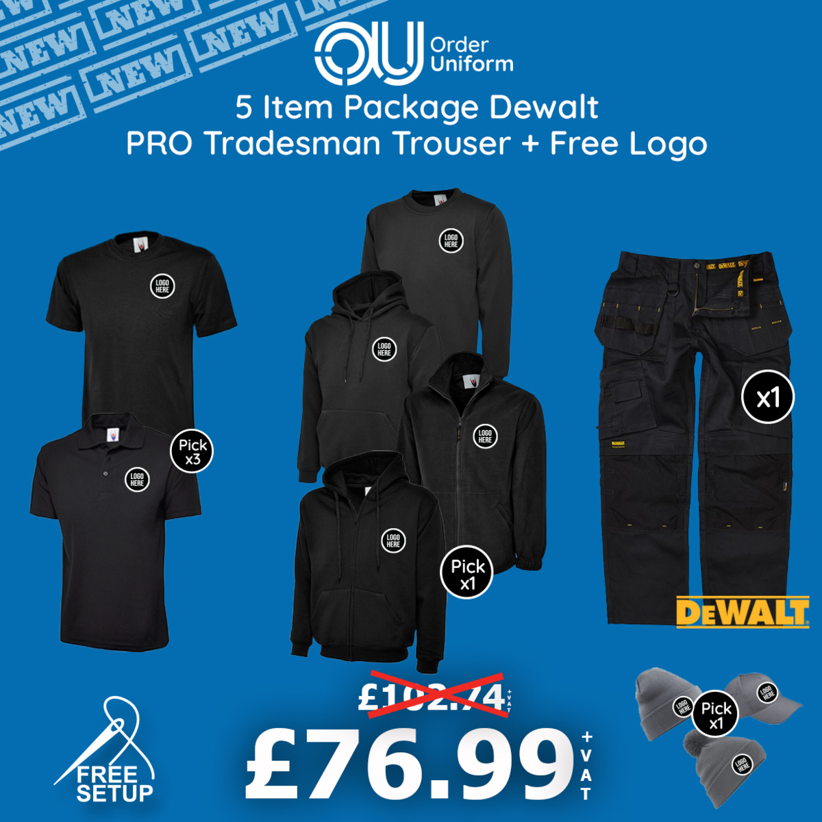 Best Selling Packages | Order Uniform UK Ltd