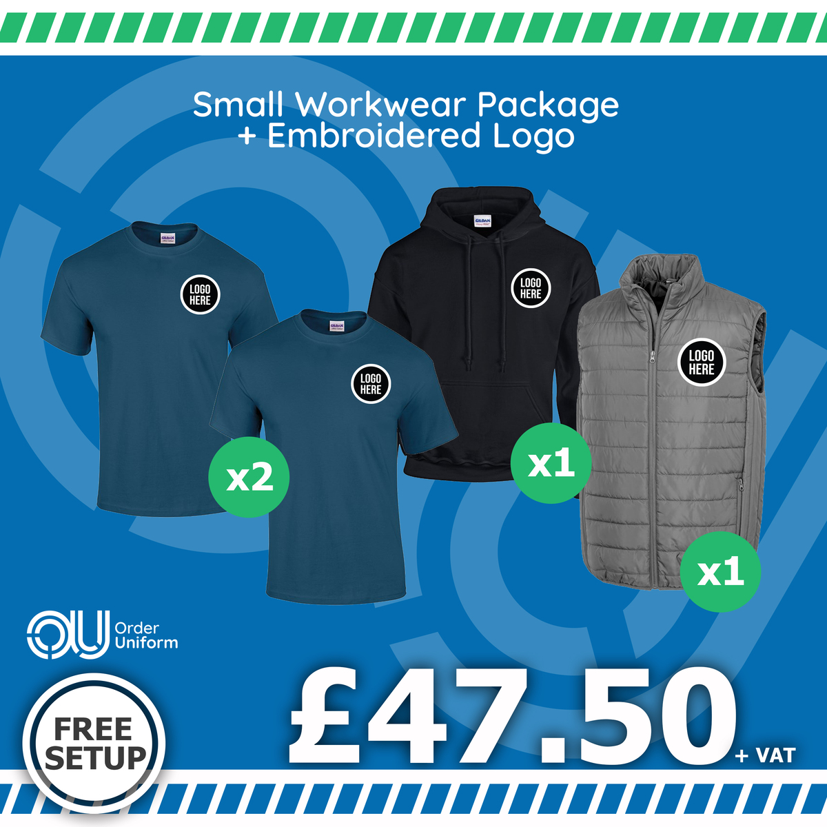 Small Workwear Packages | Order Uniform UK Ltd