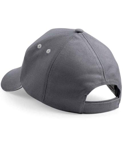 Beechfield Ultimate 5 Panel Cap with Sandwich Peak - Graphite Grey/Oyster Grey