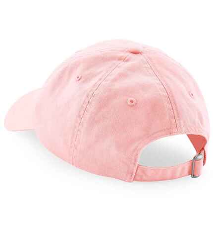 Beechfield Organic Cotton 6 Panel Dad Cap - Powder Pink