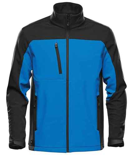 Stormtech Cascades Soft Shell Jacket - Azure/Black