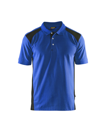Blaklader 3324 Polo shirt - Cornflower blue/Black