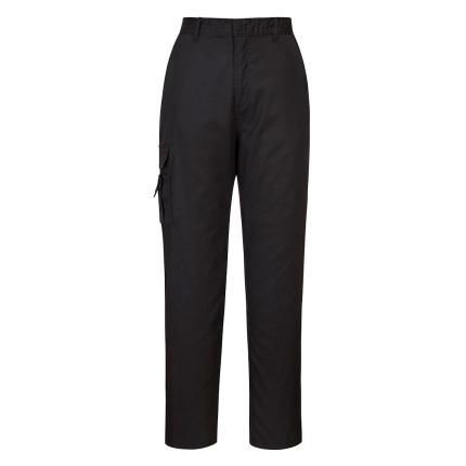 Portwest Women's Combat Trousers - Black Tall