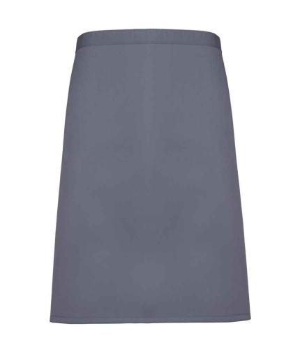Premier 'Colours' Mid Length Apron - Steel Grey