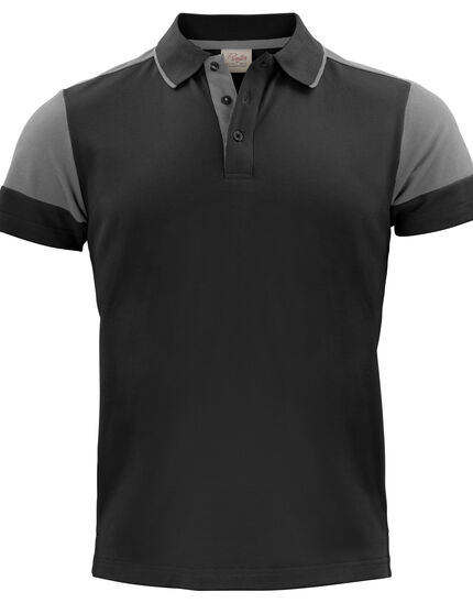 Printer Prime Sustainable Two-Tone Poloshirt - Black/Anthracite