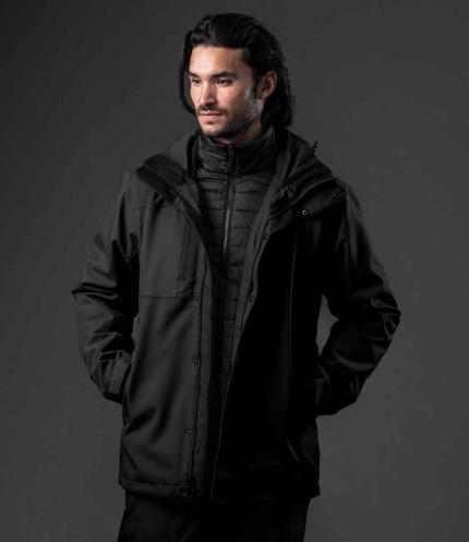 Stormtech Avalante System 3-in-1 Jacket - Black | Order Uniform UK Ltd
