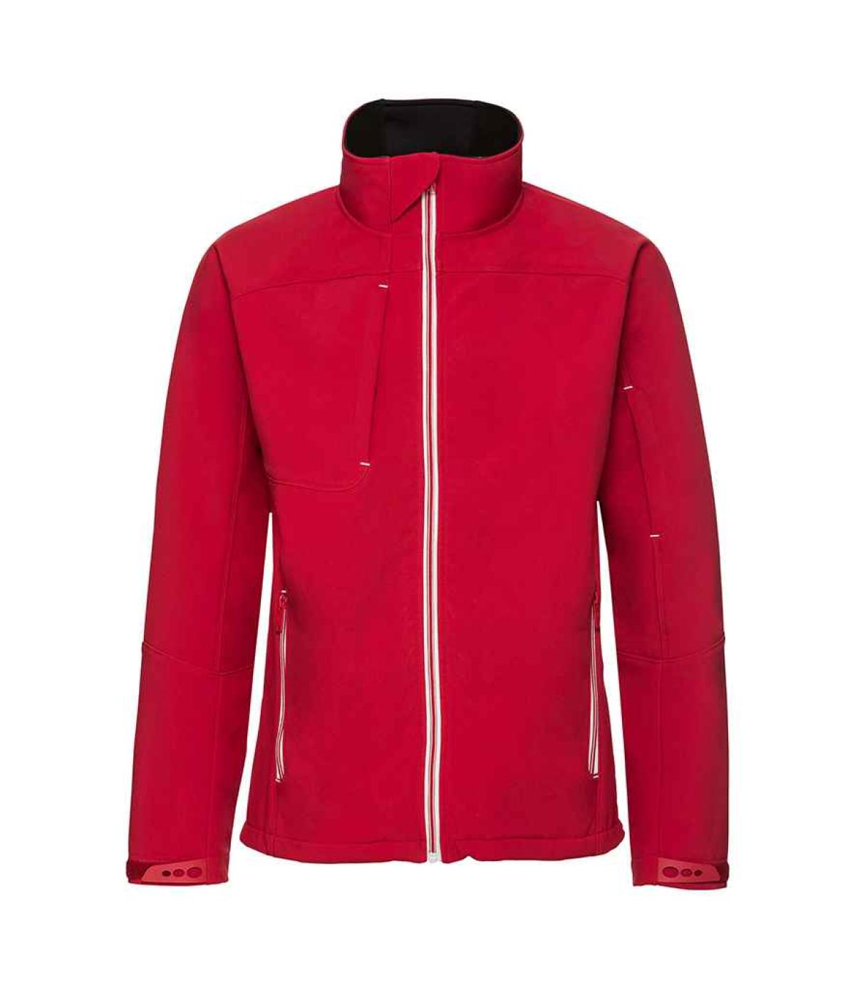 Russell Bionic Soft Shell Jacket - Classic Red | Order Uniform UK Ltd