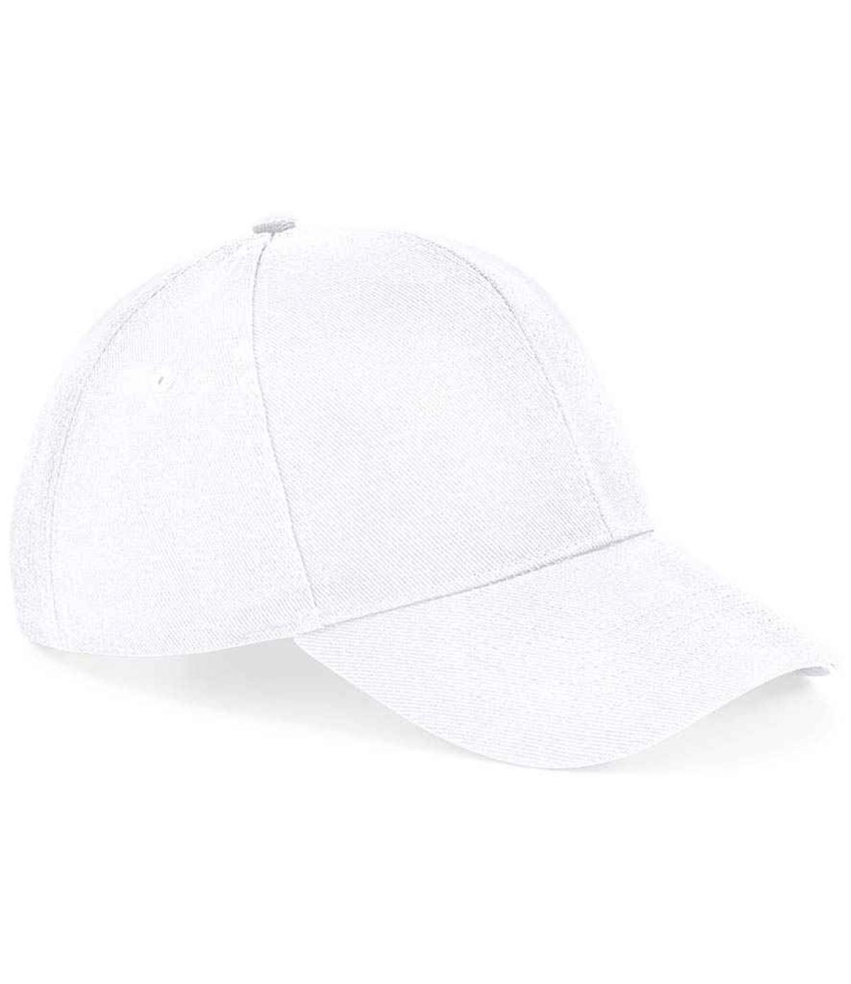 Beechfield Ultimate 6 Panel Cap - White