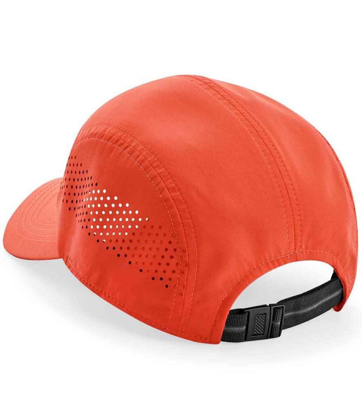 Beechfield Technical Running Cap - Chilli