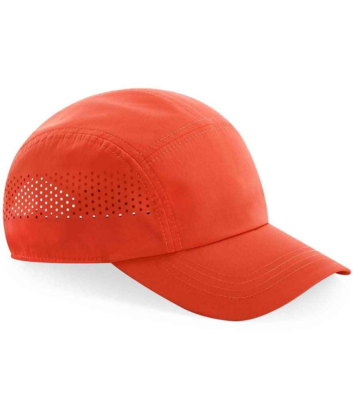 Beechfield Technical Running Cap - Chilli