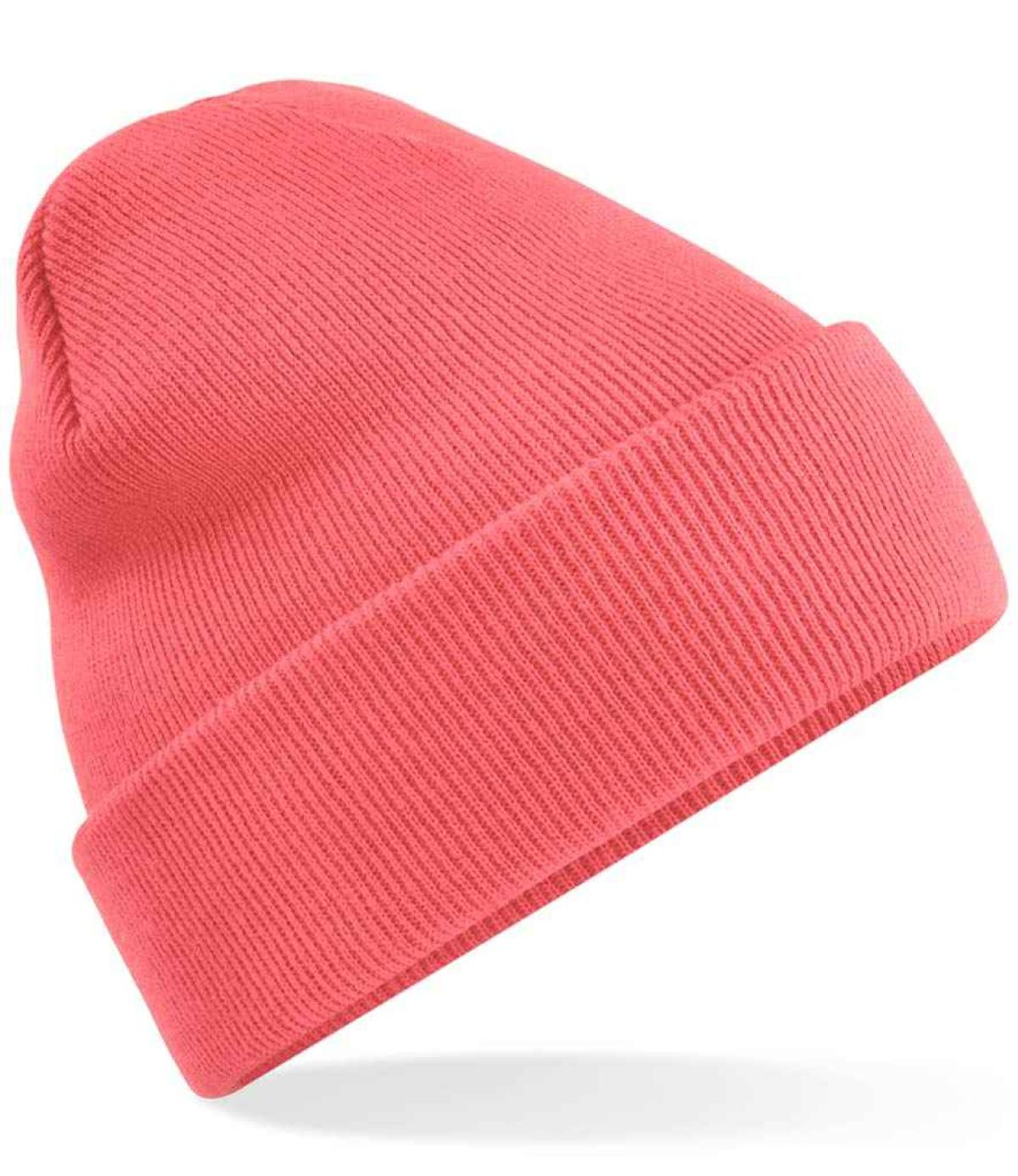 Beechfield Original Cuffed Beanie - Coral