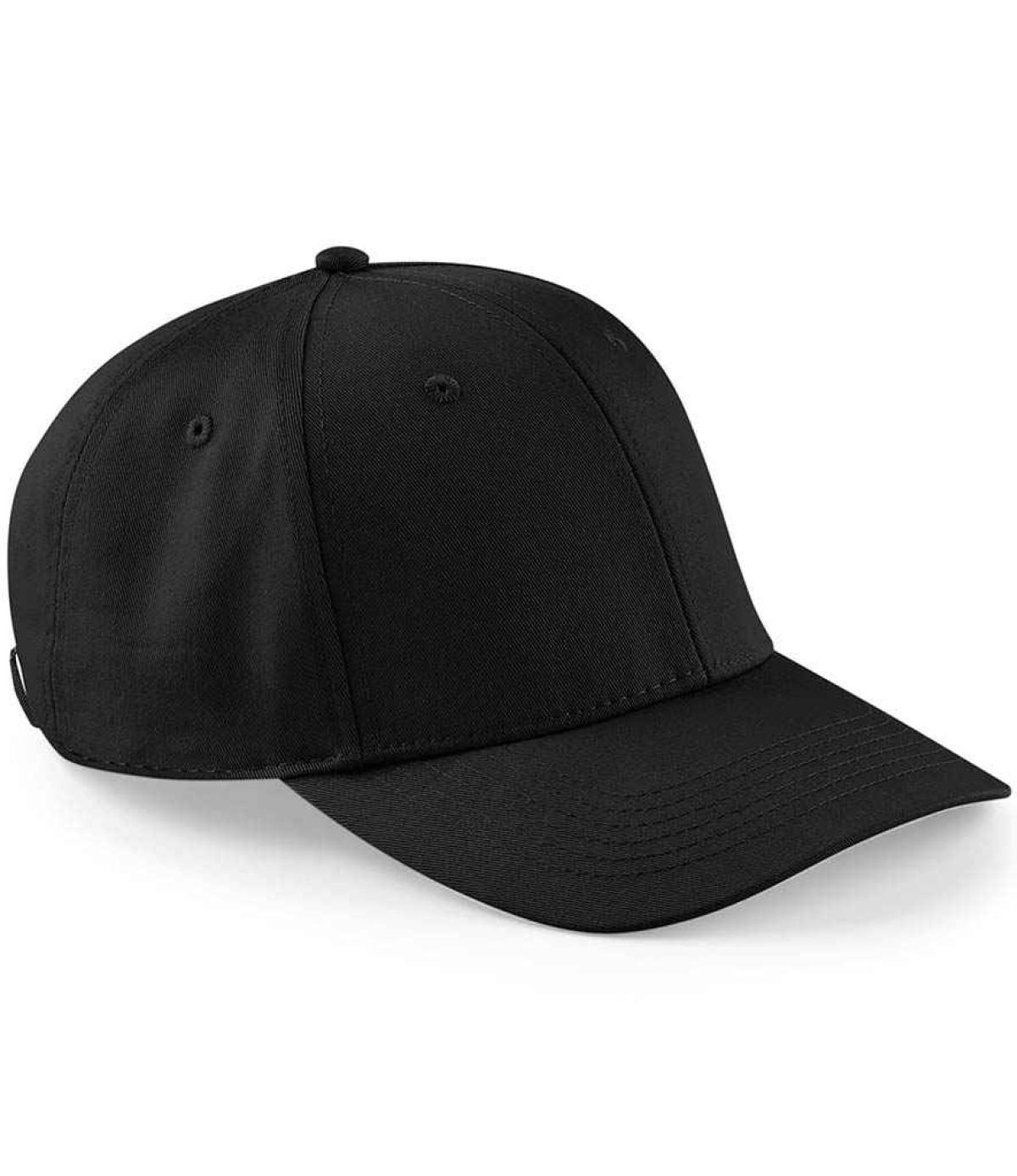 Beechfield Urbanwear 6 Panel Cap - Black