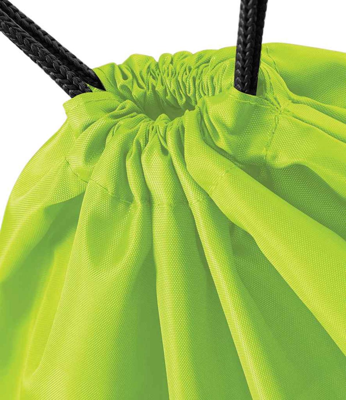 BagBase Premium Gymsac - Lime Green | Order Uniform UK Ltd