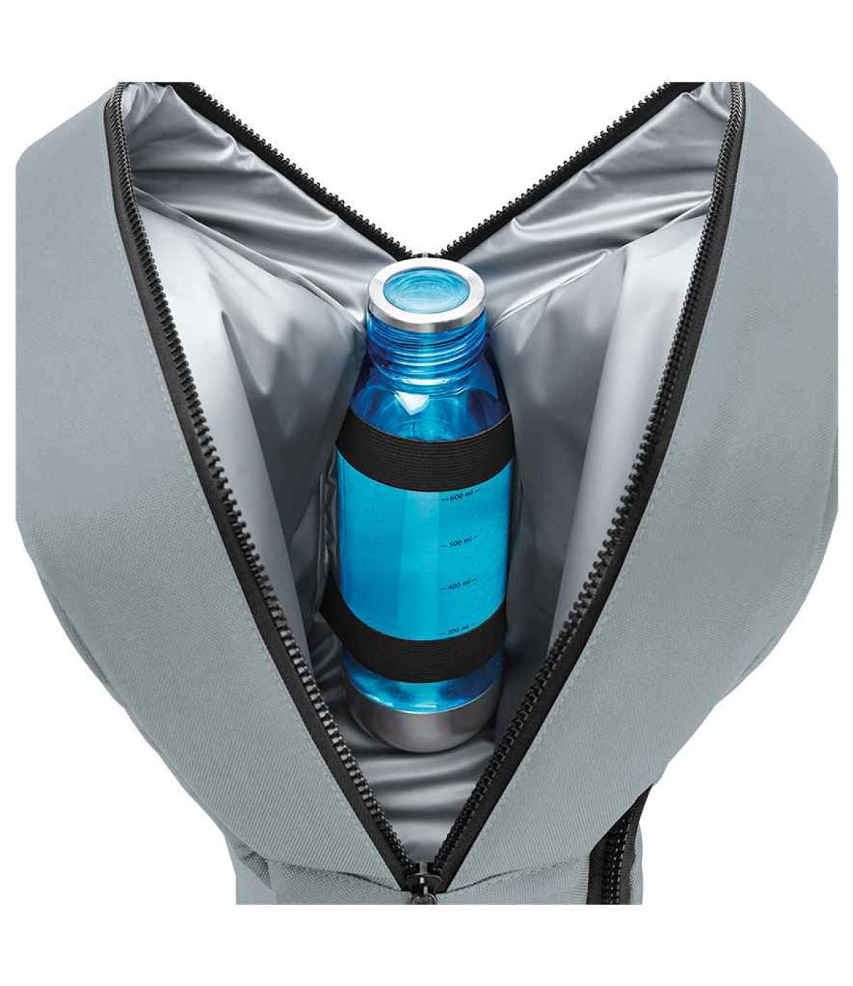 BagBase Recycled Twin Handle Cooler Backpack - Pure Grey