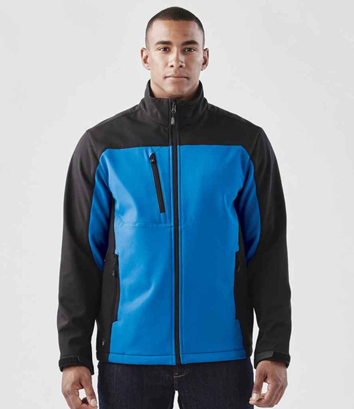 Stormtech Cascades Soft Shell Jacket - Azure/Black