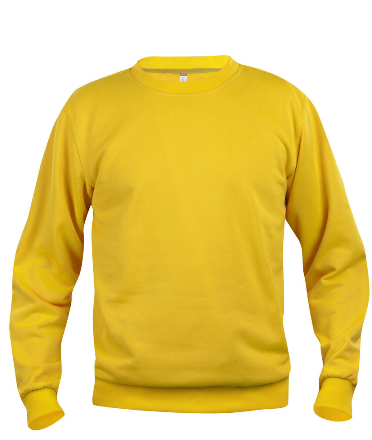 Clique Basic Roundneck Sweatshirt - Lemon