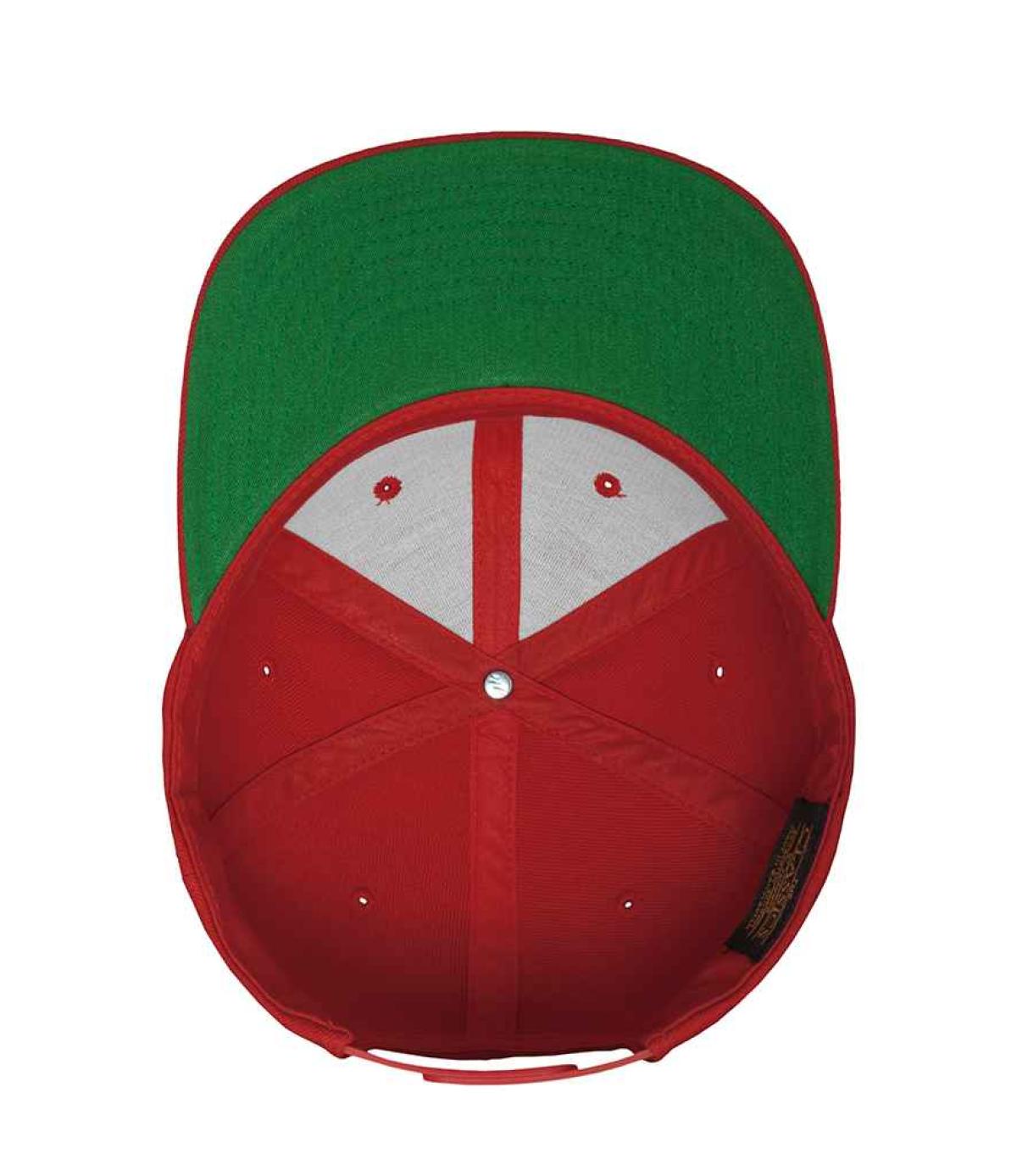 Flexfit Classic Snapback Cap - Red | Order Uniform UK Ltd