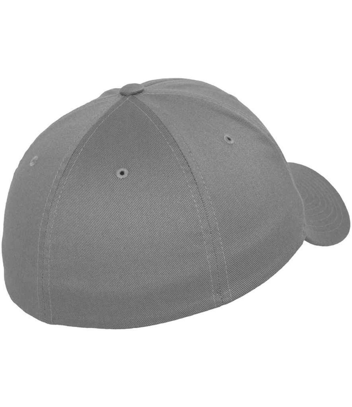 Flexfit Wooly Combed Cap - Medium Grey