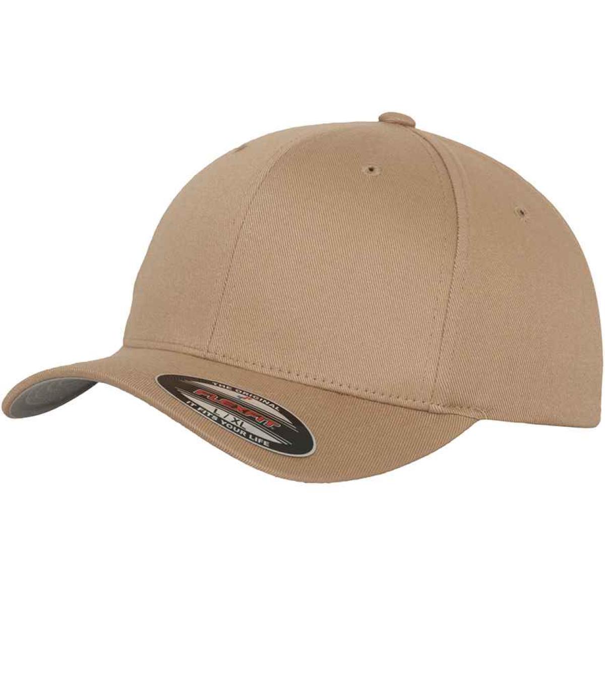 Flexfit Wooly Combed Cap - Khaki | Order Uniform UK Ltd