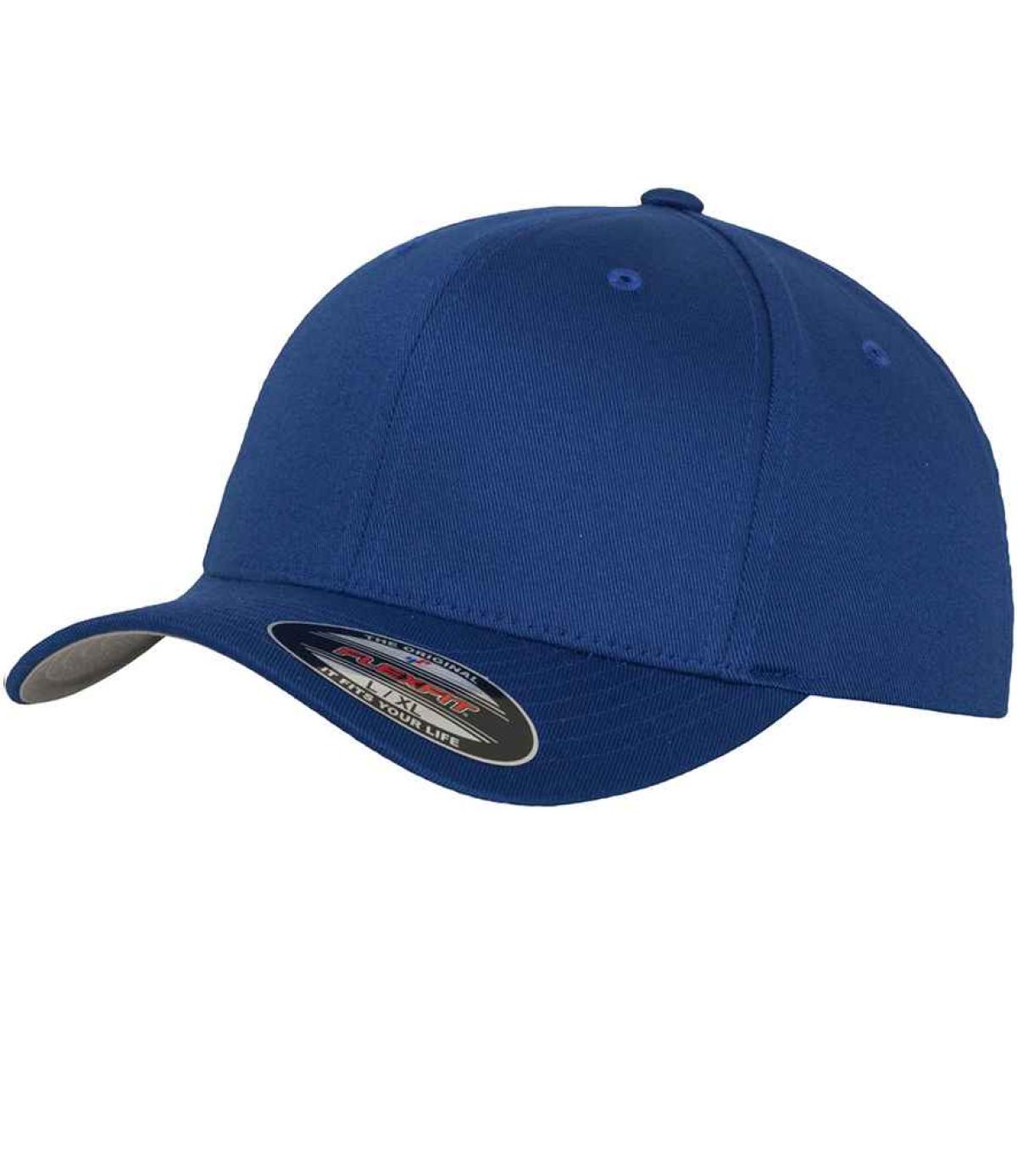 Flexfit Wooly Combed Cap - Royal Blue | Order Uniform UK Ltd