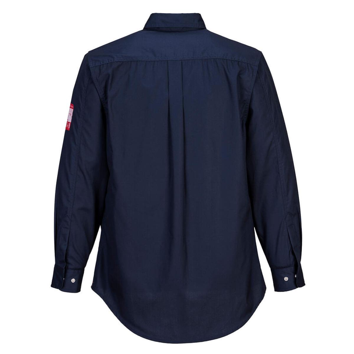 Portwest Bizflame Work Shirt - Navy | Order Uniform UK Ltd