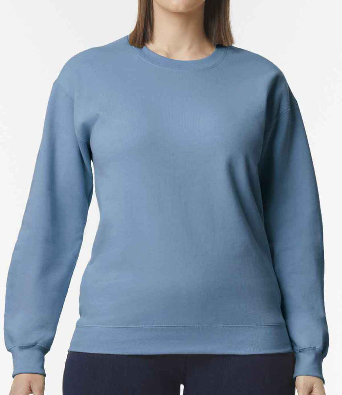 Gildan SoftStyle® Midweight Crew Neck Sweatshirt - Stone Blue