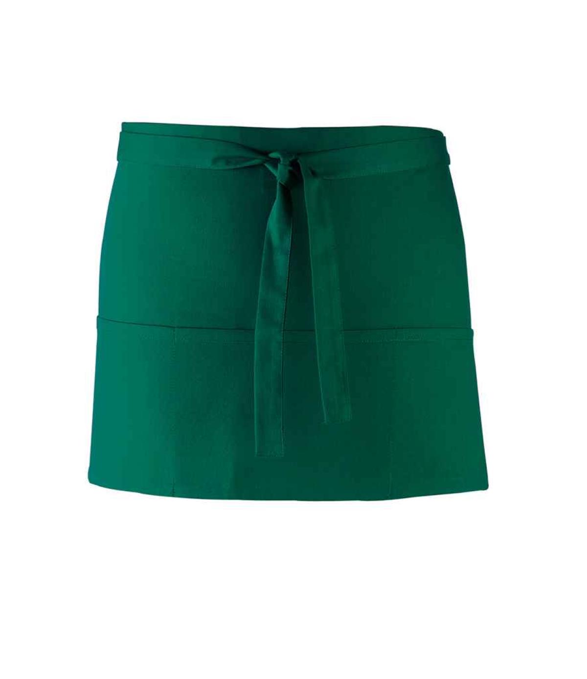 Premier 'Colours' 3 Pocket Apron - Bottle Green