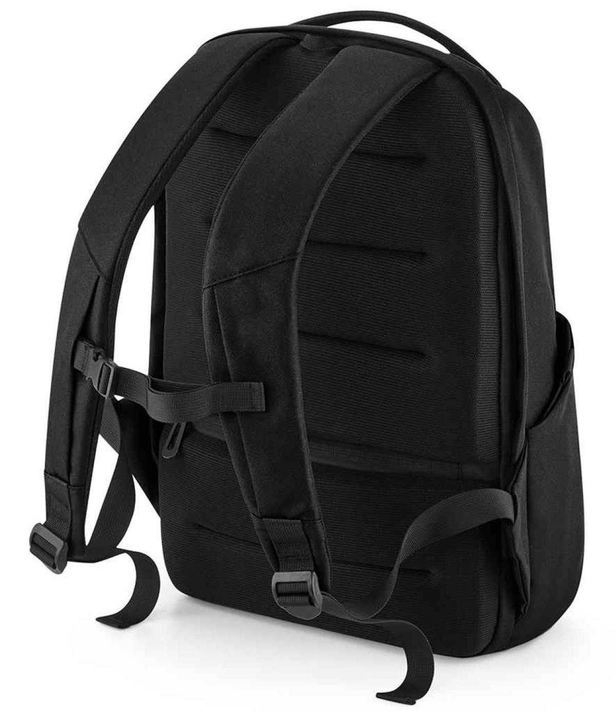 Quadra Project Recycled Security Backpack - Black | Order Uniform UK Ltd