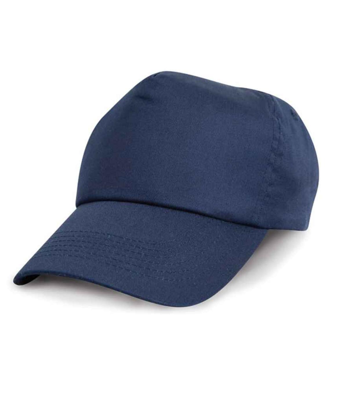 Result Kids Cotton Cap - Navy | Order Uniform UK Ltd