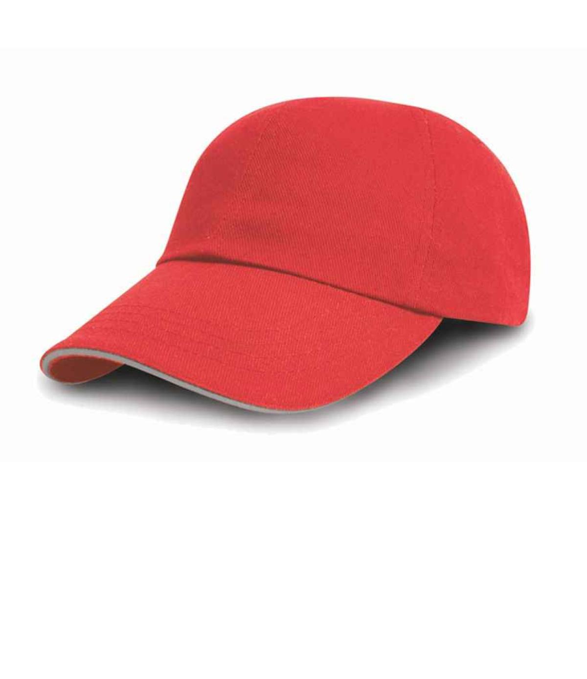 Result Printer Embroiderers Cap - Red | Order Uniform UK Ltd