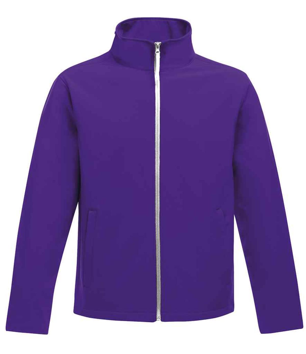 Regatta Ablaze Printable Soft Shell Jacket - Vibrant Purple/Black