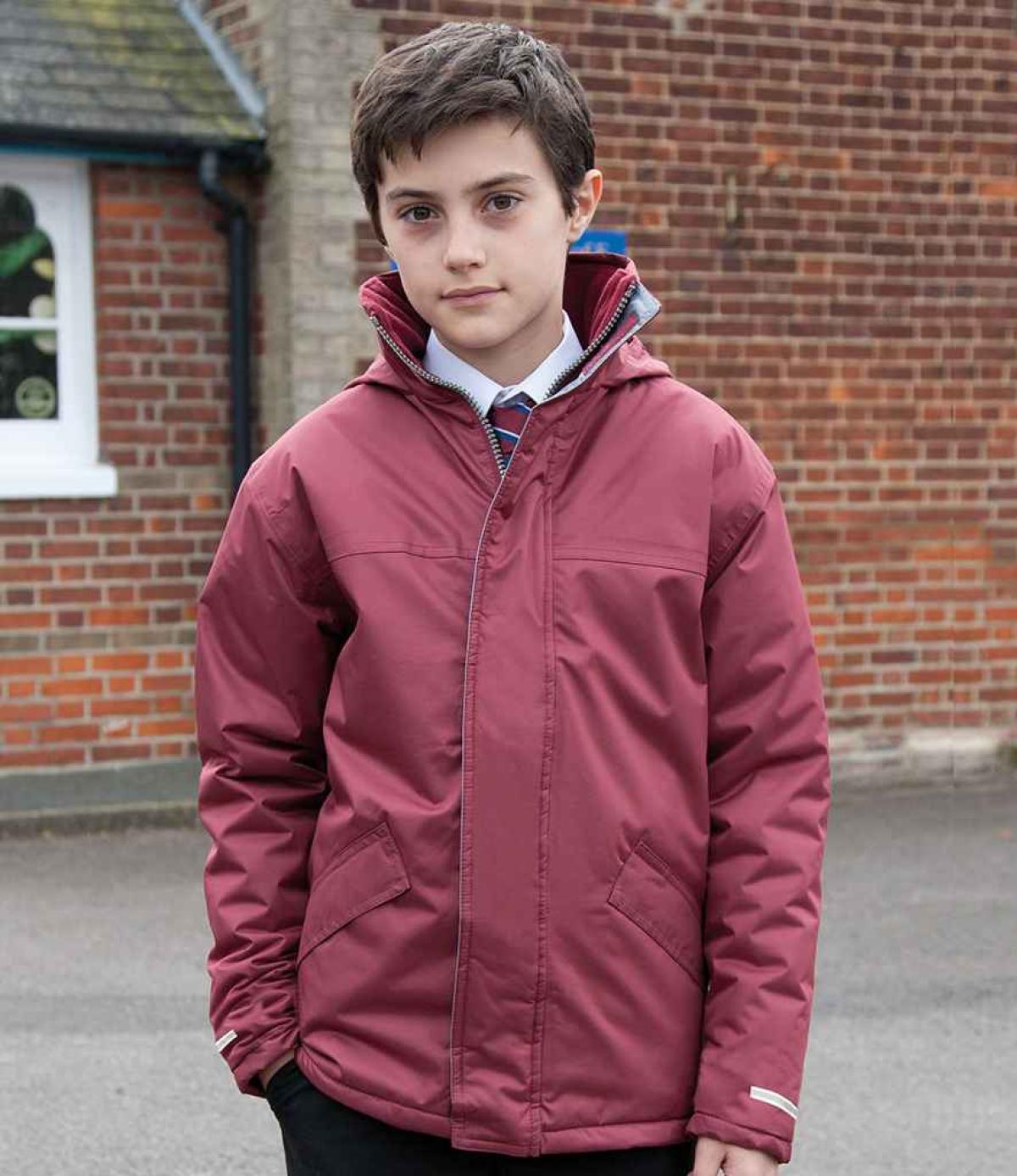 Result Core Kids Winter Parka Jacket - Burgundy