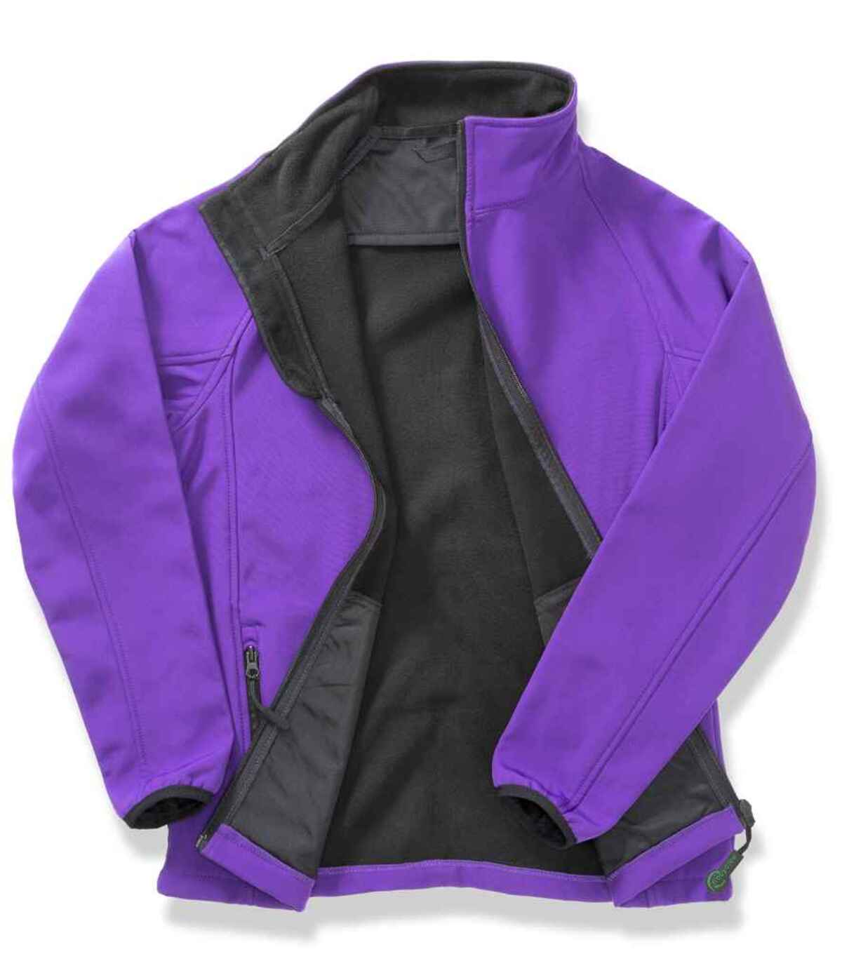 Result Core Printable Soft Shell Jacket - Purple/Black