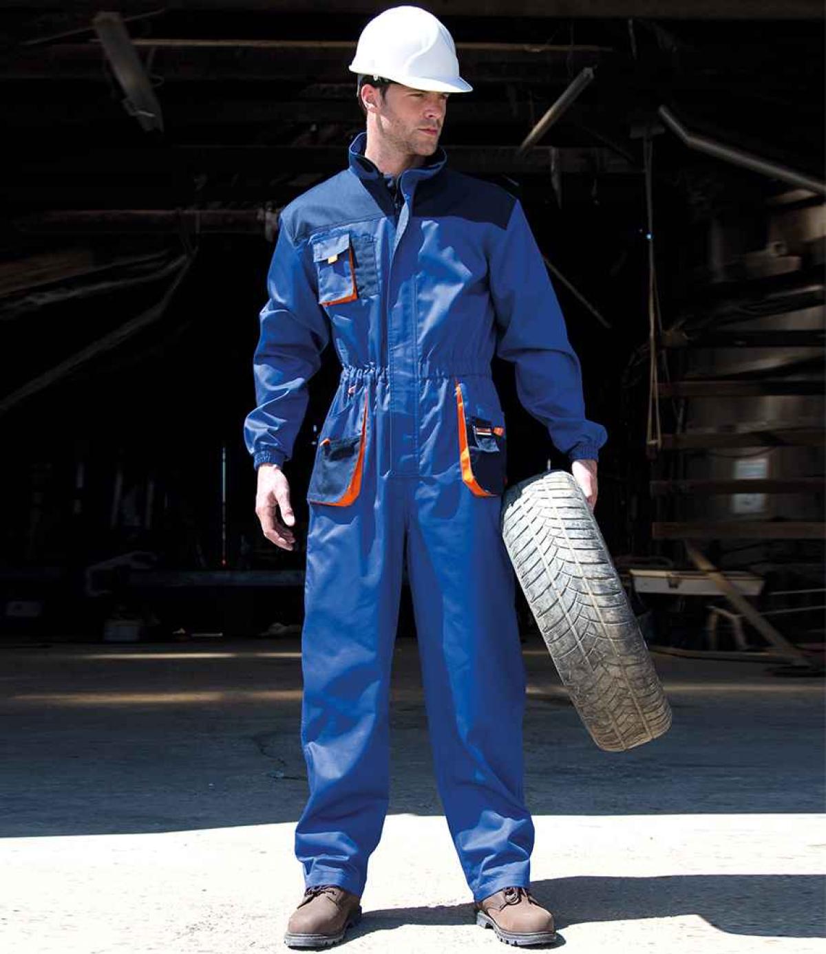 Result Work-Guard Lite Coverall - Royal Blue/Navy