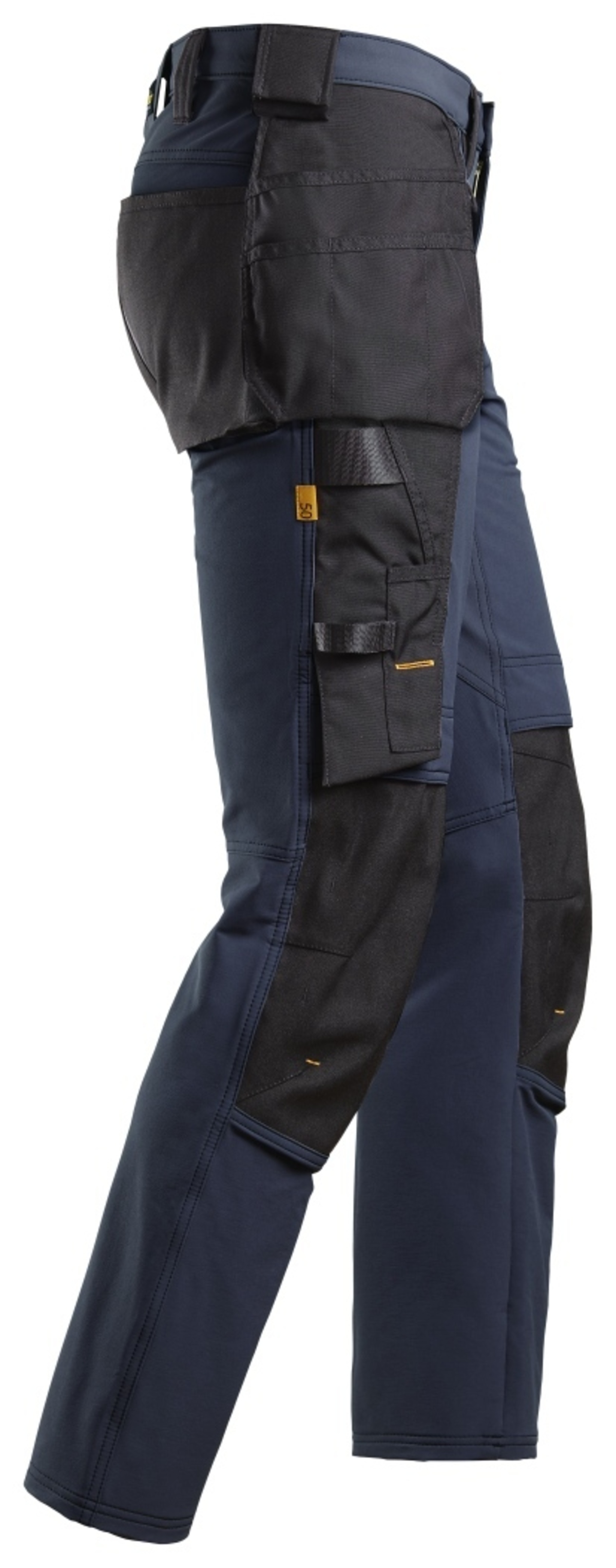 Snickers AllroundWork, Full Stretch Trousers Holster Pockets - Navy/Black