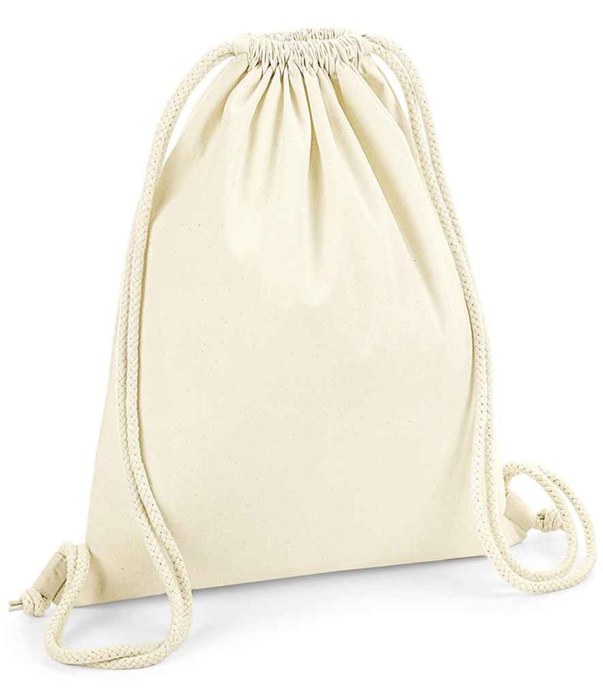 Westford Mill Organic Premium Cotton Gymsac - Natural
