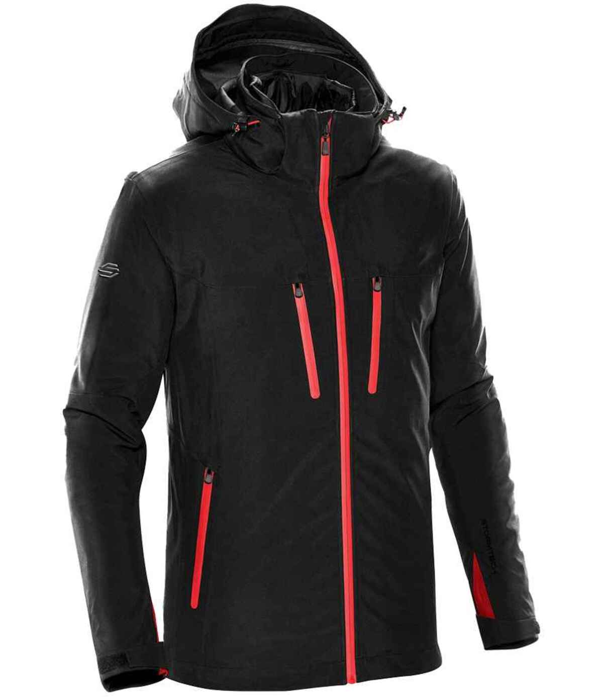 Stormtech Matrix System 3-in-1 Jacket - Black/Bright Red