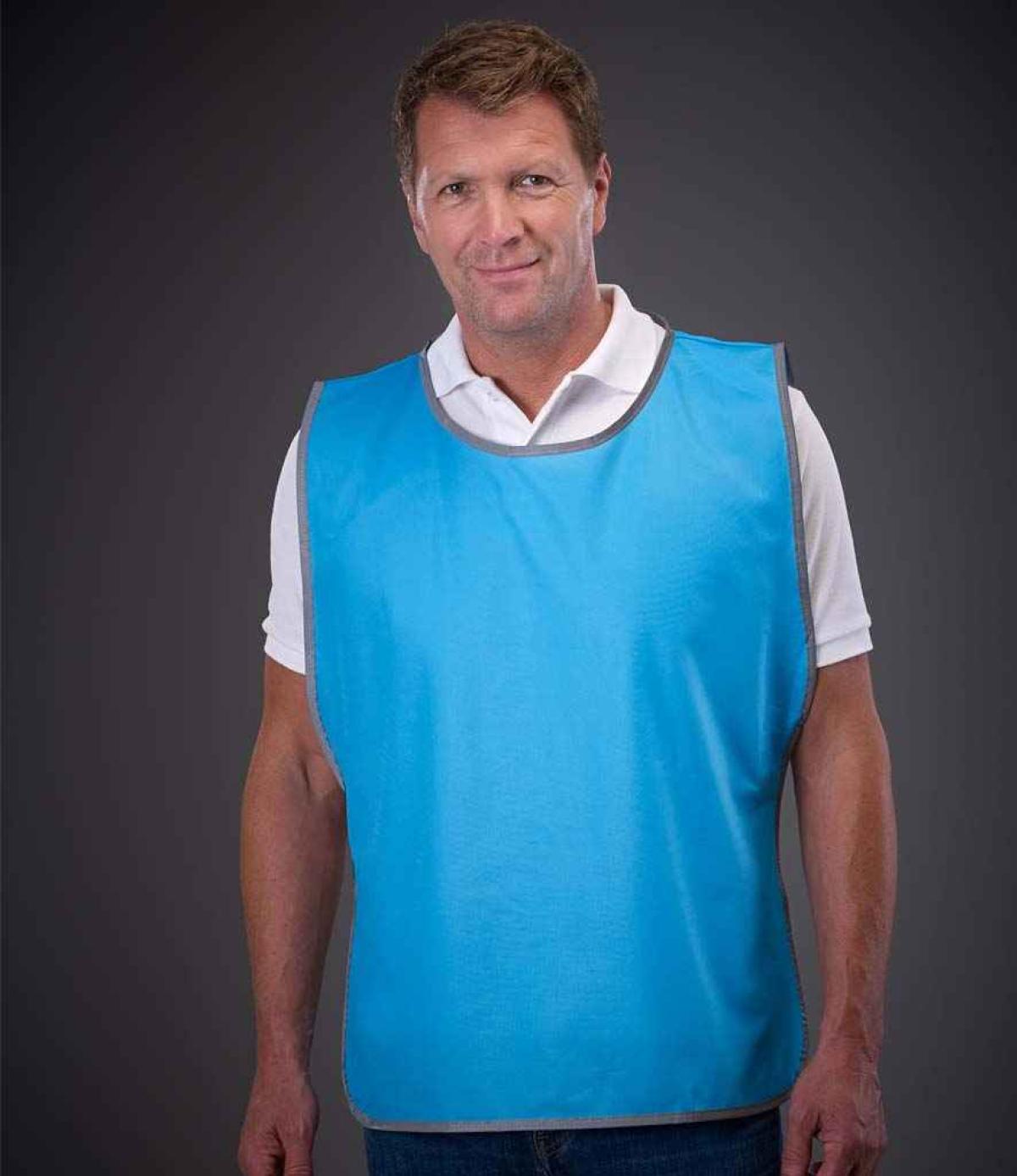 Yoko Hi-Vis Reflective Border Tabard - Sapphire Blue