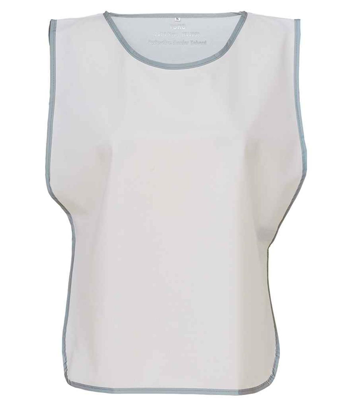 Yoko Hi-Vis Reflective Border Tabard - White