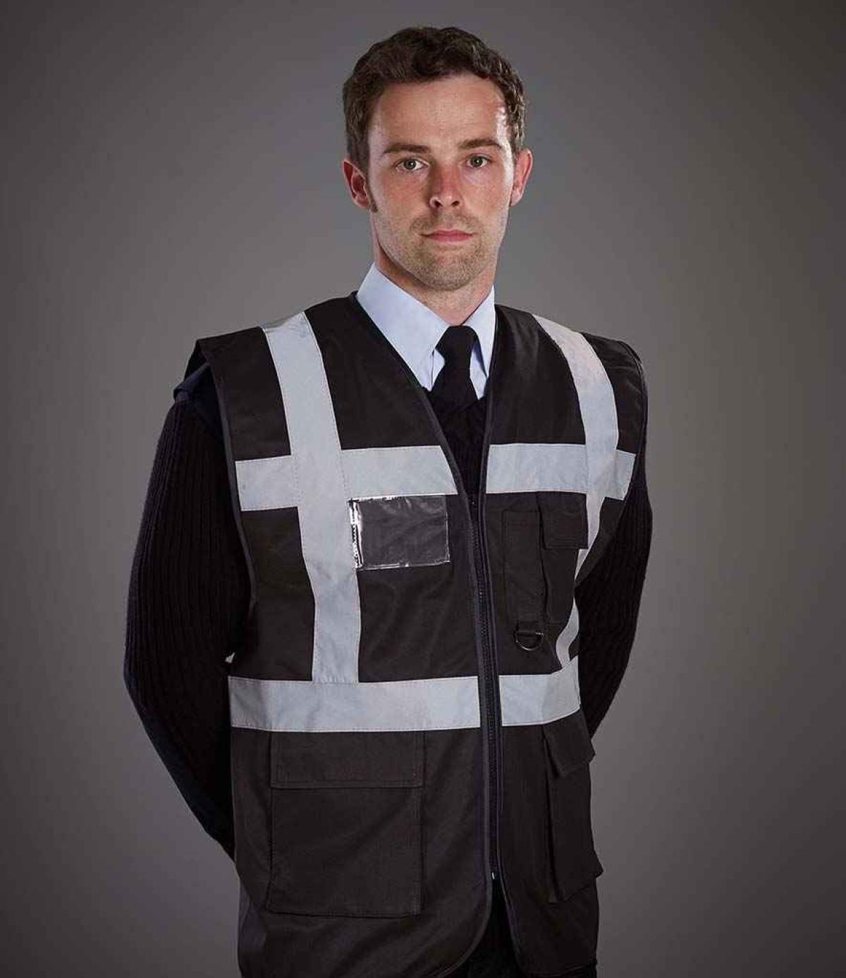 Yoko Executive Waistcoat - Black | Order Uniform UK Ltd
